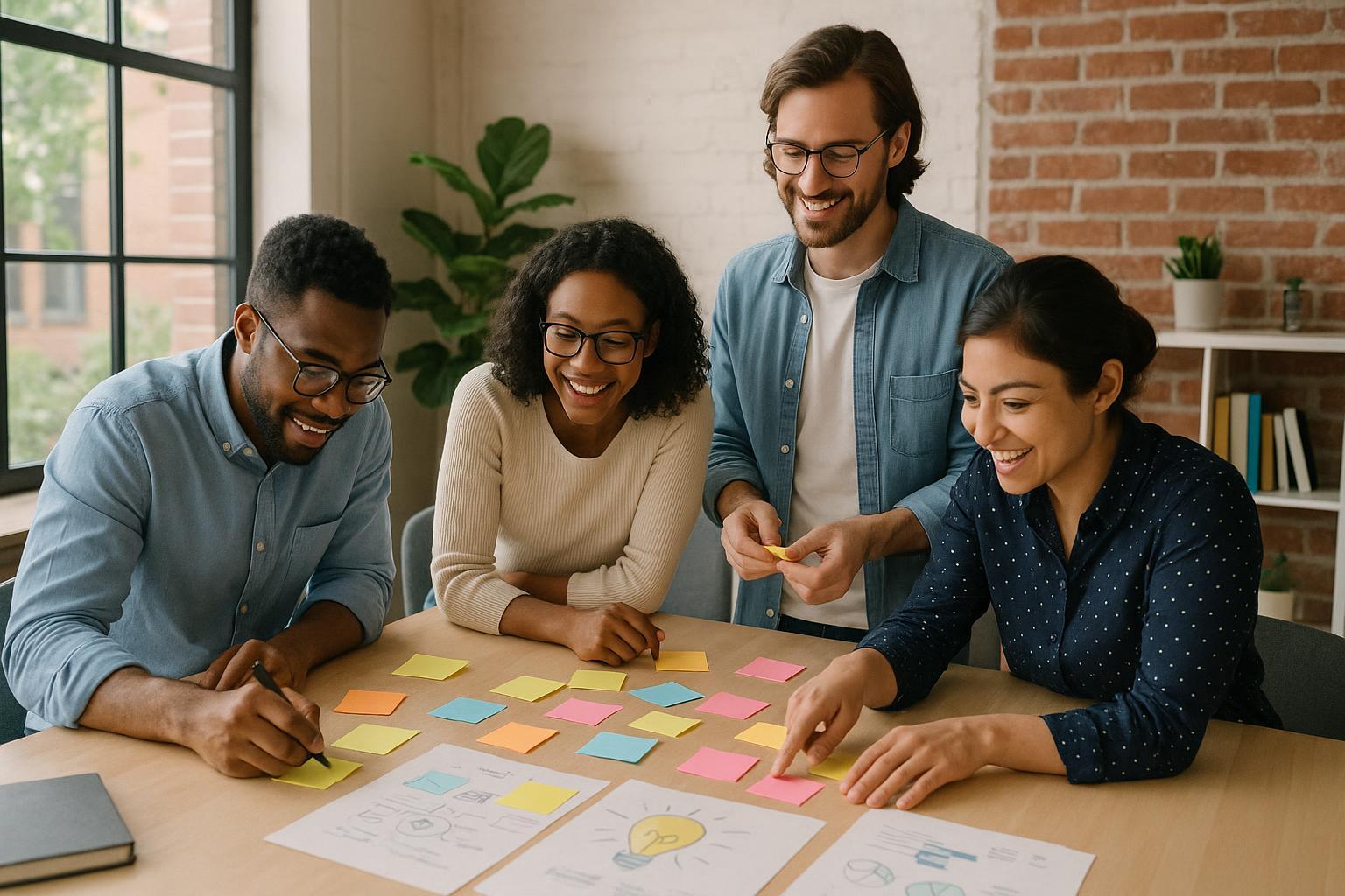 Which design thinking frameworks help manage cross-functional ...
